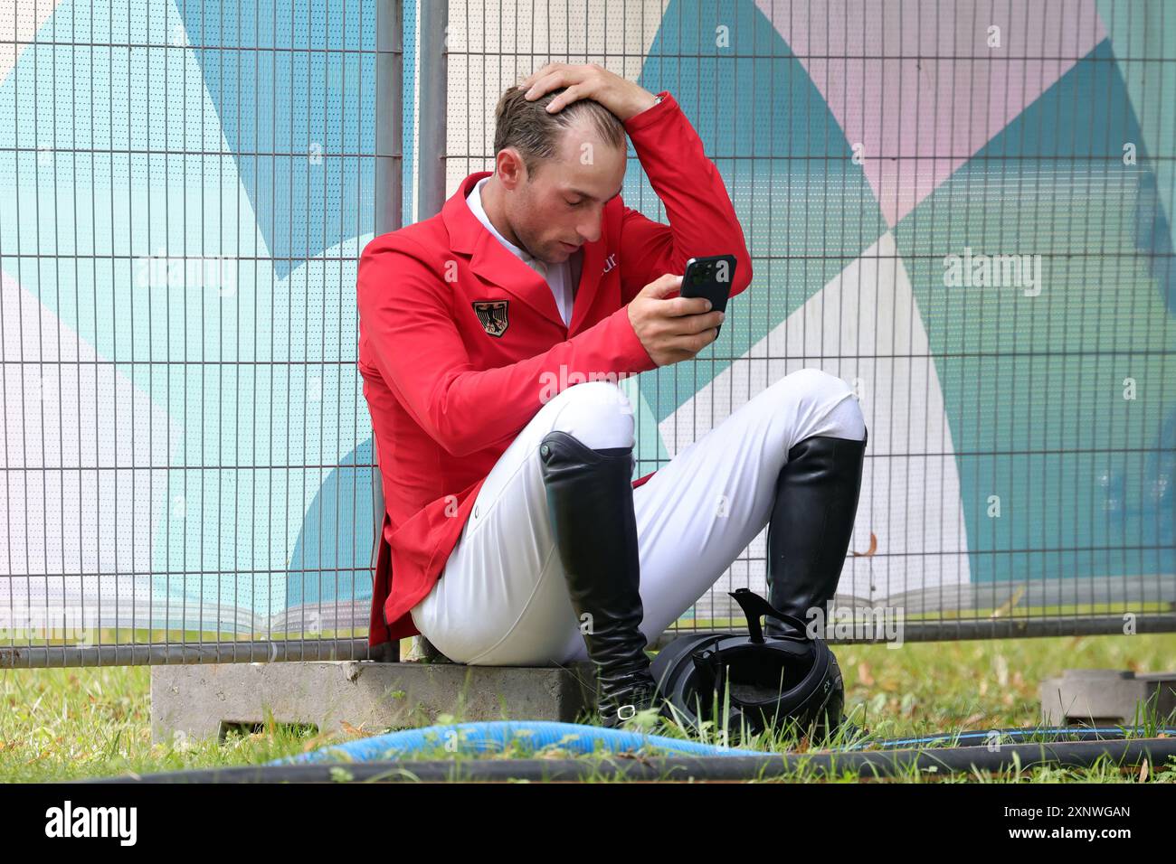 Versailles, France. 02nd Aug, 2024. Olympia, Paris 2024, equestrian ...