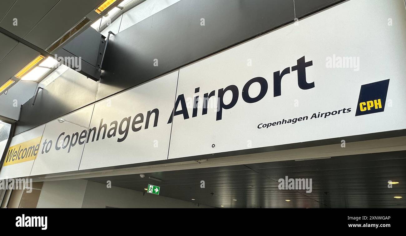 Welcome to denmark sign hi-res stock photography and images - Alamy
