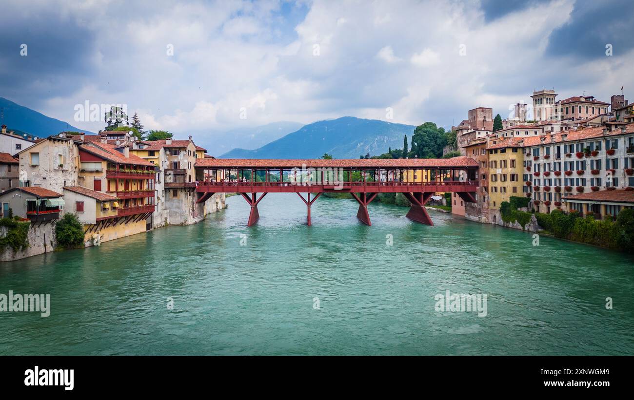 Ponte degli Alpini in Bassano del Grappa, Veneto, Italy – An iconic ...