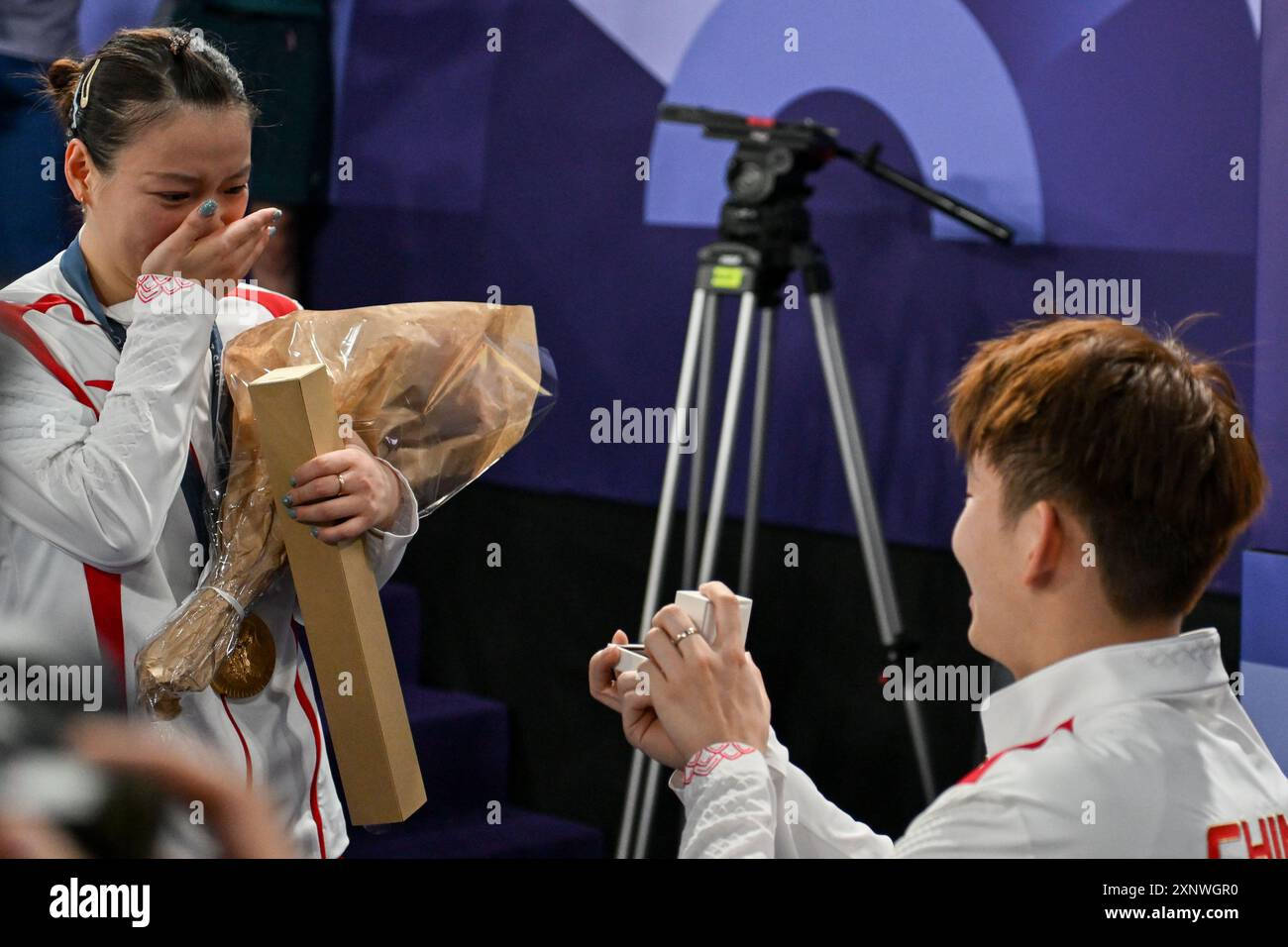 2nd August 2024; Paris Olympic Games, Porte de La Chapelle Arena, Paris ...