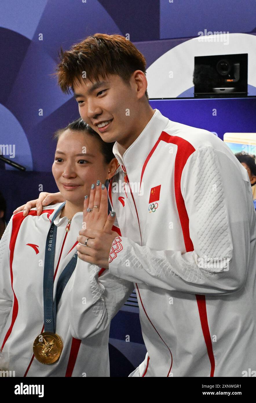 2nd August 2024; Paris Olympic Games, Porte de La Chapelle Arena, Paris, France, Day 7; Mixed ...