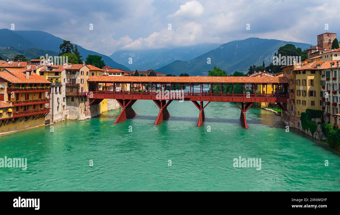 Ponte degli Alpini in Bassano del Grappa, Veneto, Italy – An iconic ...
