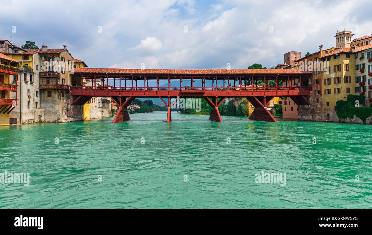 Ponte degli Alpini in Bassano del Grappa, Veneto, Italy – An iconic ...