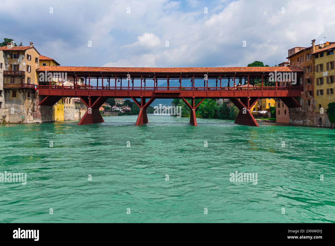 Ponte degli Alpini in Bassano del Grappa, Veneto, Italy – An iconic ...