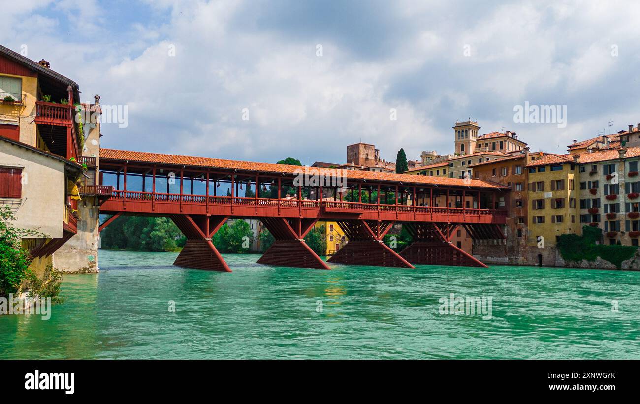 Ponte degli Alpini in Bassano del Grappa, Veneto, Italy – An iconic ...