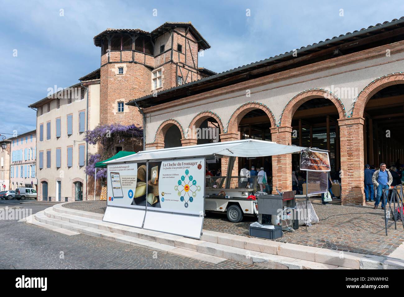 France, Occitania Region, Gaillac, Historic Architecture on the Place ...