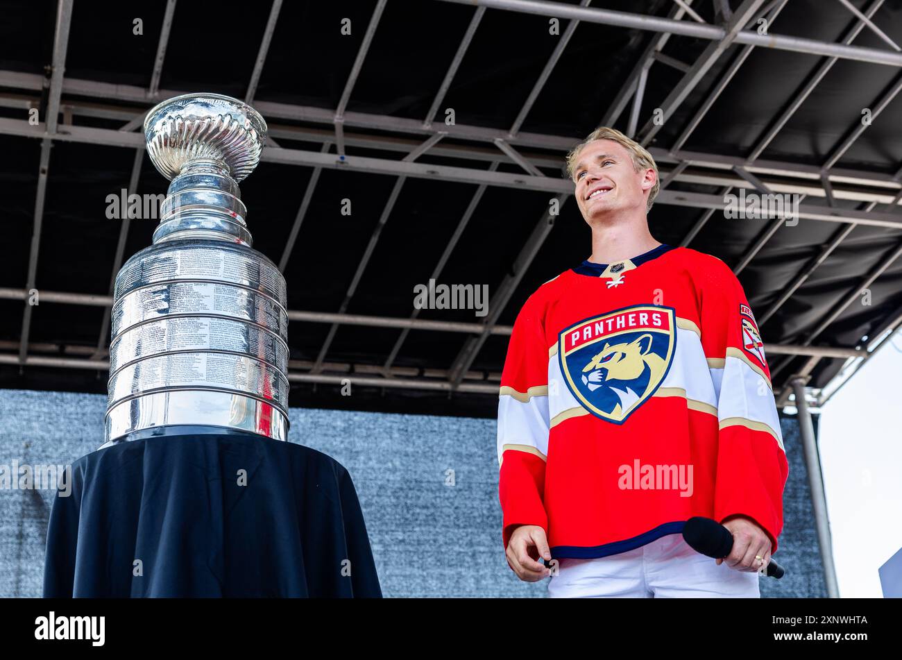 Linköping, Sweden. 2nd, August, 2024. On June 24, 2024, Gustav Forsling ...