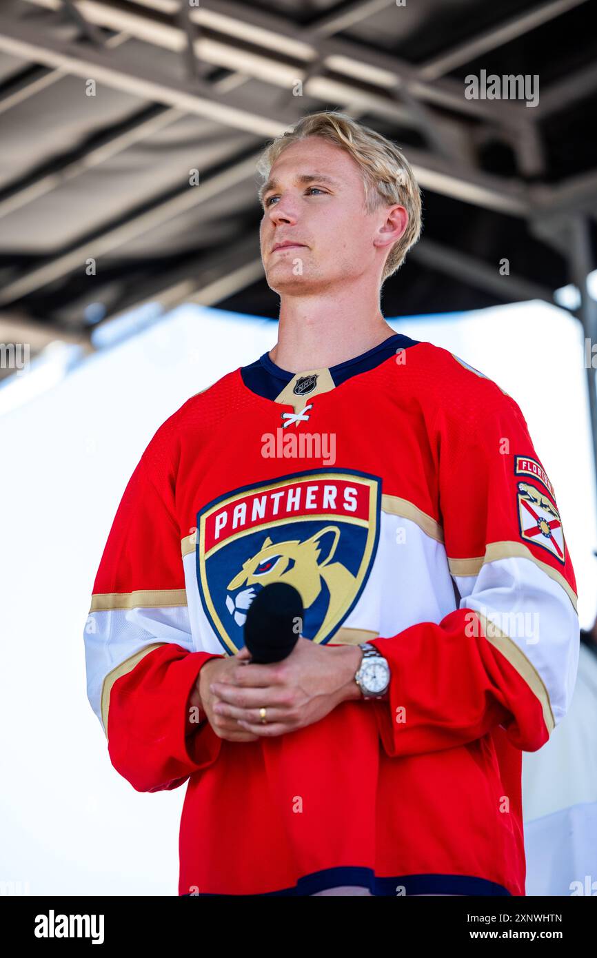 Linköping, Sweden. 2nd, August, 2024. On June 24, 2024, Gustav Forsling ...