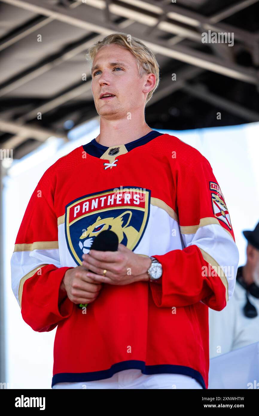 Linköping, Sweden. 2nd, August, 2024. On June 24, 2024, Gustav Forsling ...