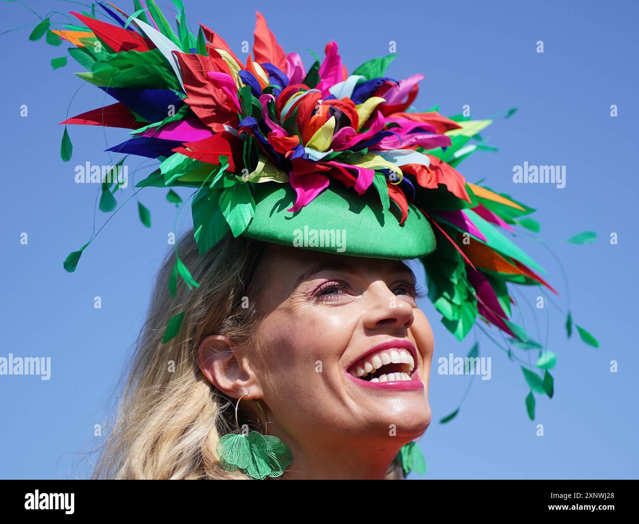 Racegoer Anne-Marie Corbett from Cork during day five of The Galway ...