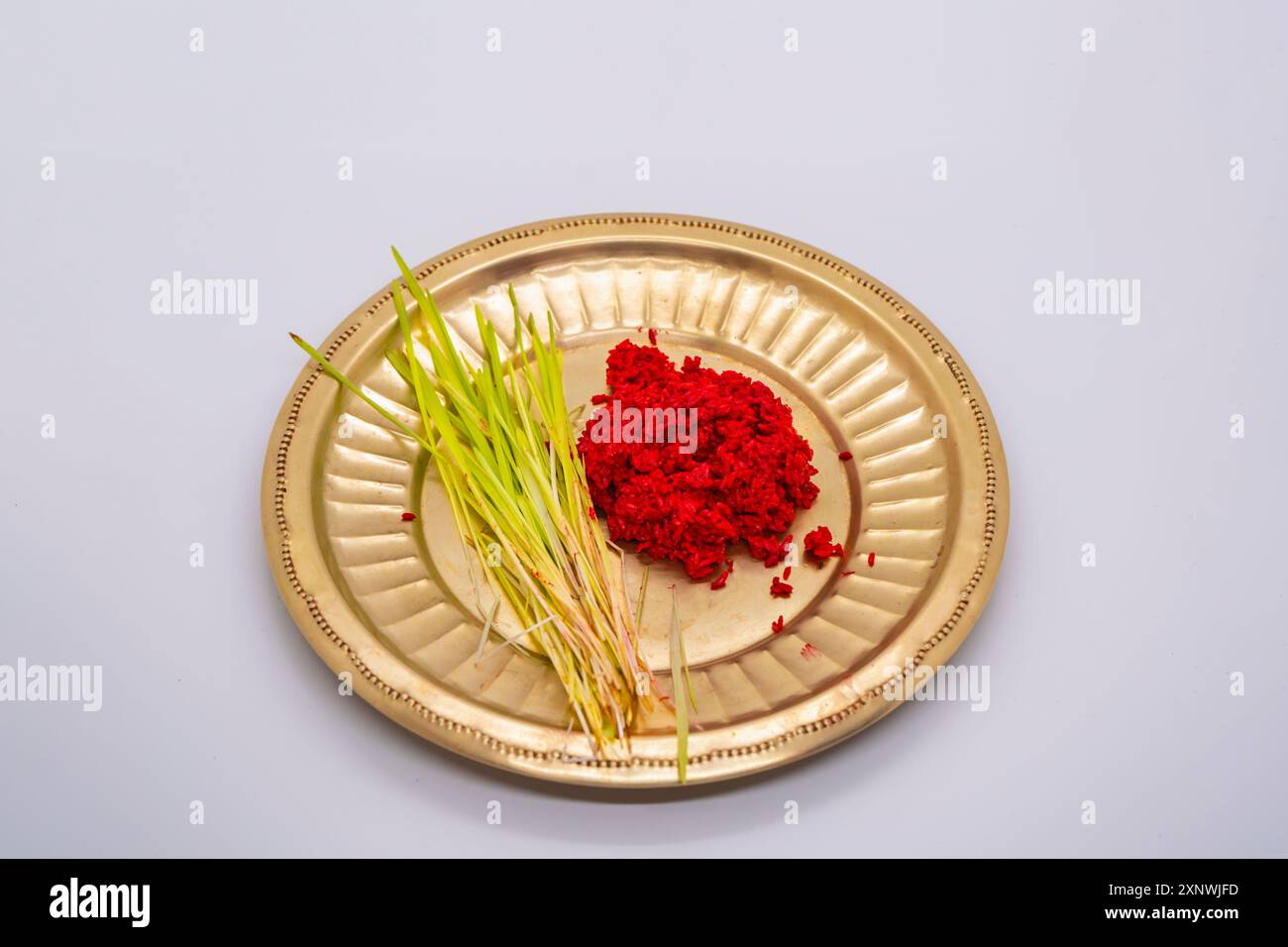 Tika Thali Dashain Hindu Festival Celebration Durga Puja with kalash ...