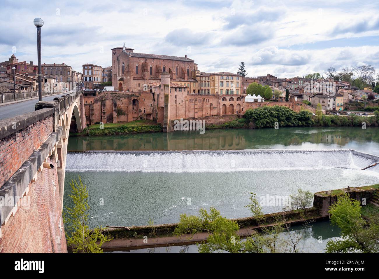 France, Occitania Region, Gaillac, The Abbaye Saint Michel (Église ...