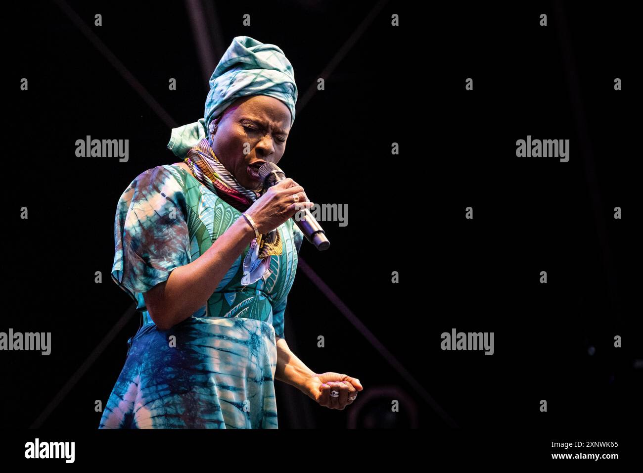 Trondheim, Norway. 30th, July 2024. The Beninese-French singer and ...