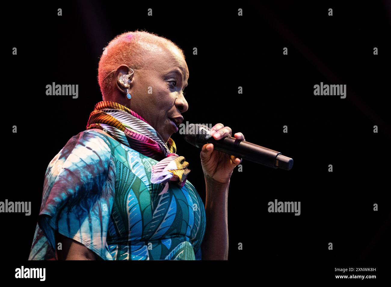 Trondheim, Norway. 30th, July 2024. The Beninese-French singer and ...