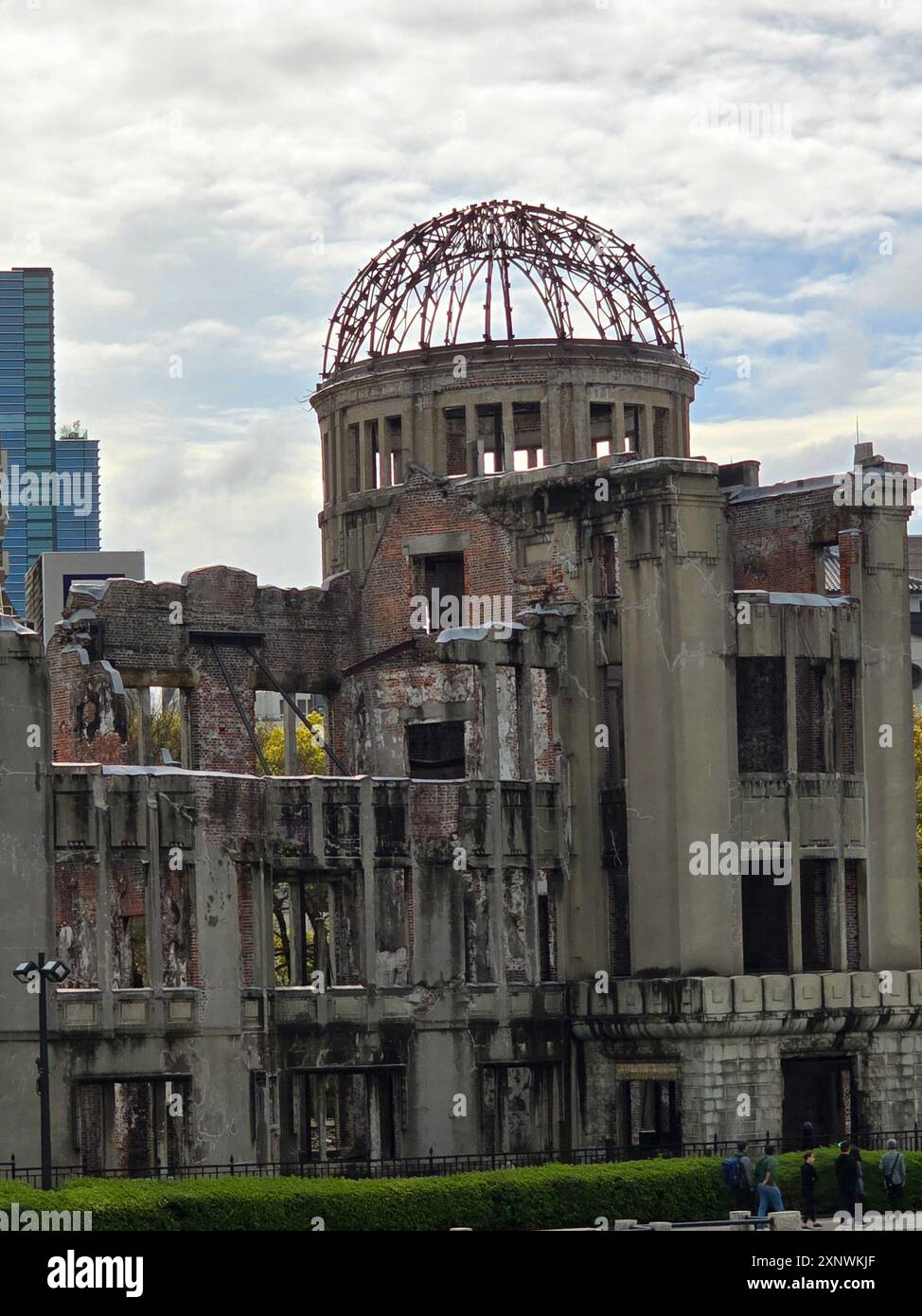 The Hiroshima Peace Memorial, originally the Hiroshima Prefectural ...