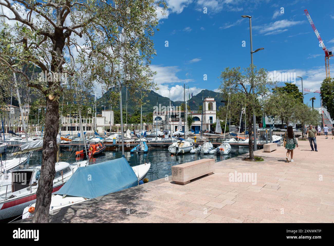 Riva del garda water feature hi-res stock photography and images - Alamy