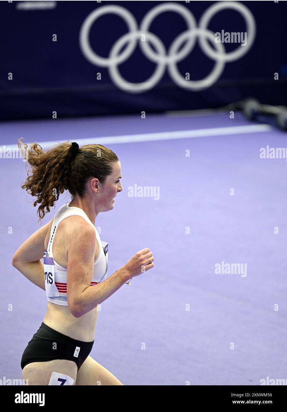 Paris, France. 02nd Aug, 2024. Belgian athlete Lisa Rooms pictured ...
