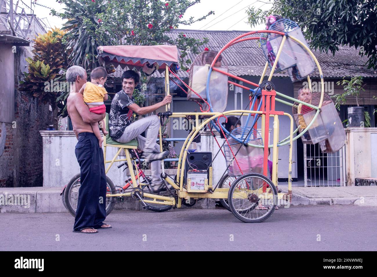 30 September 2008, Jakarta, Indonesia: Odong-odong Kiddie Ride at ...
