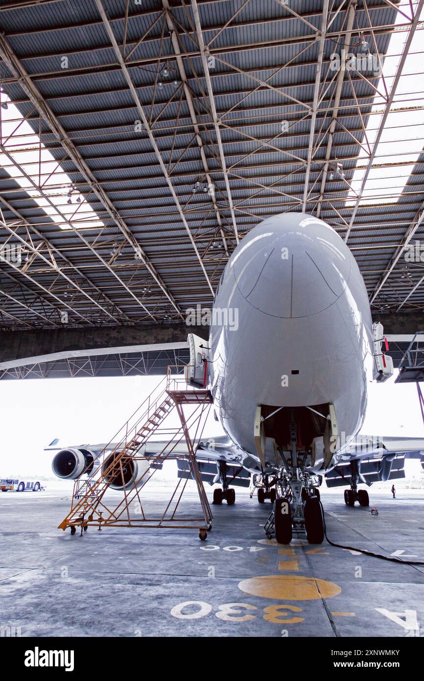 20 April 2010, Jakarta,Indonesia: Garuda Indonesia Aircraft At GMF ...