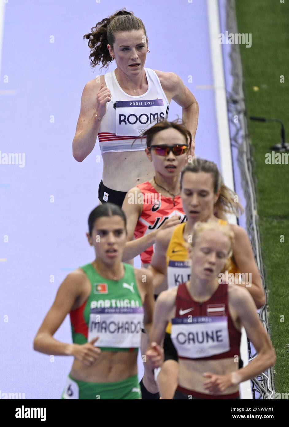 Paris, France. 02nd Aug, 2024. Belgian athlete Lisa Rooms pictured ...