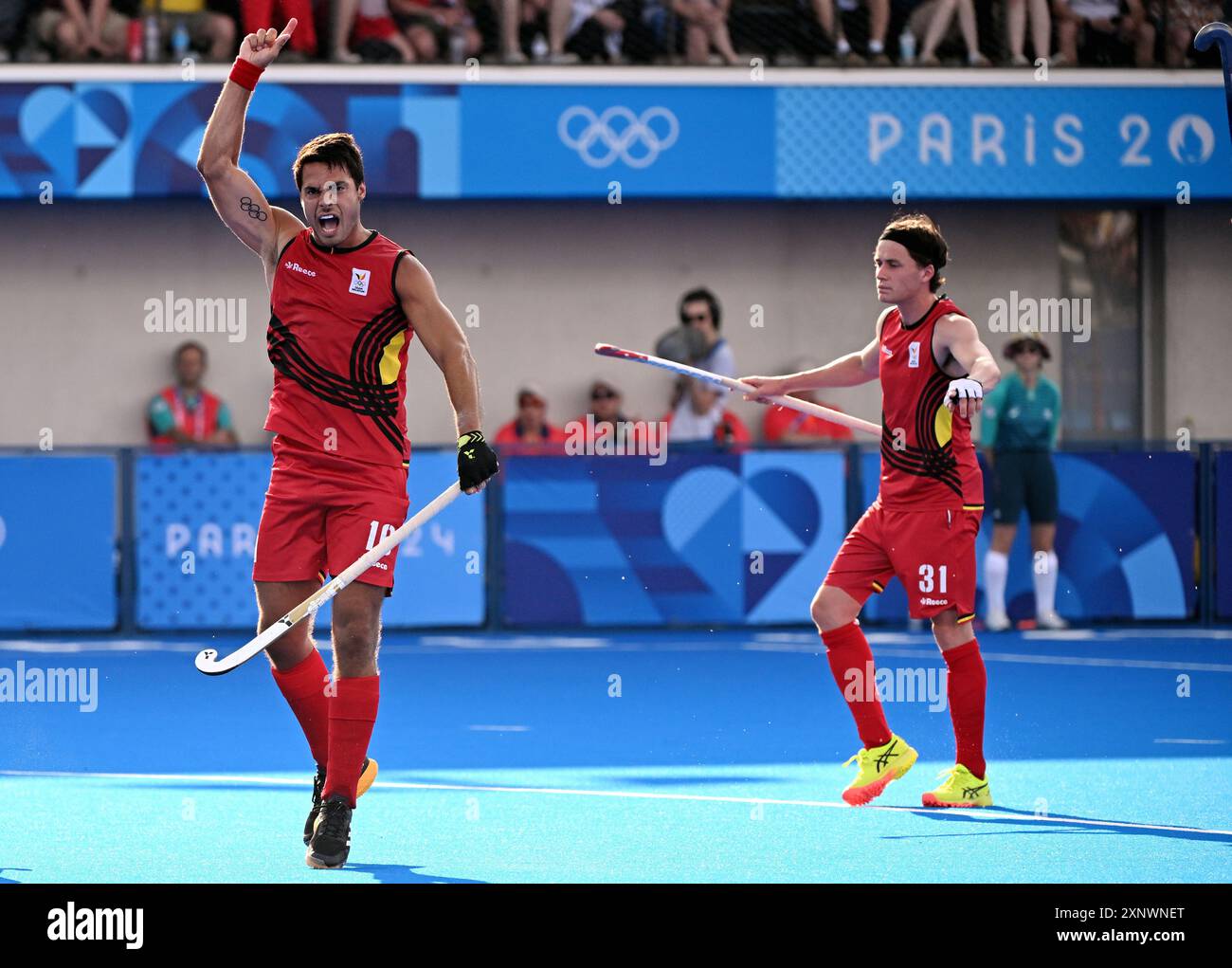 Paris, France. 02nd Aug, 2024. Belgium's Alexander Hendrickx and ...