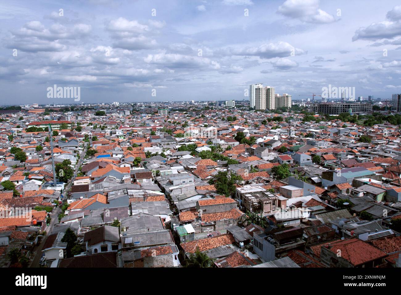 Jakarta city from above hi-res stock photography and images - Alamy