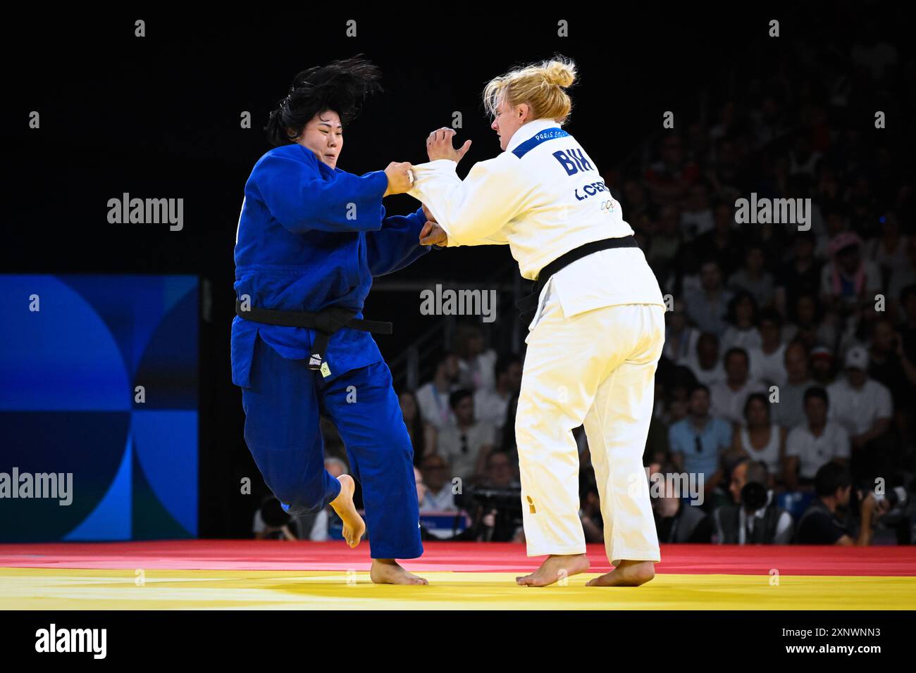 Larisa Ceric ( BIH ) vs Hayun Kim ( KOR ), Judo, Women +78 kg Repechage ...