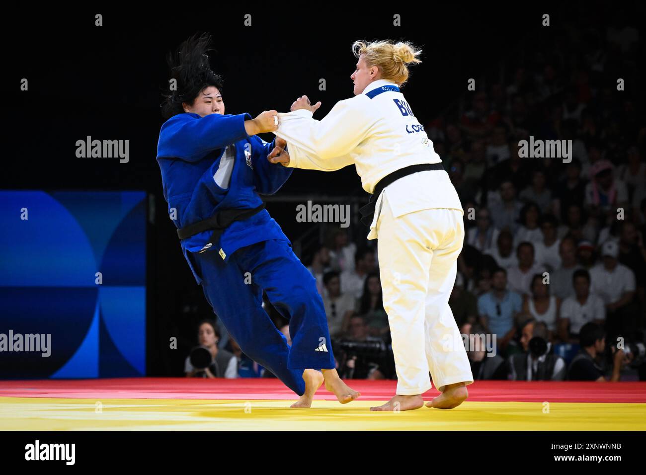Larisa Ceric ( BIH ) vs Hayun Kim ( KOR ), Judo, Women +78 kg Repechage ...