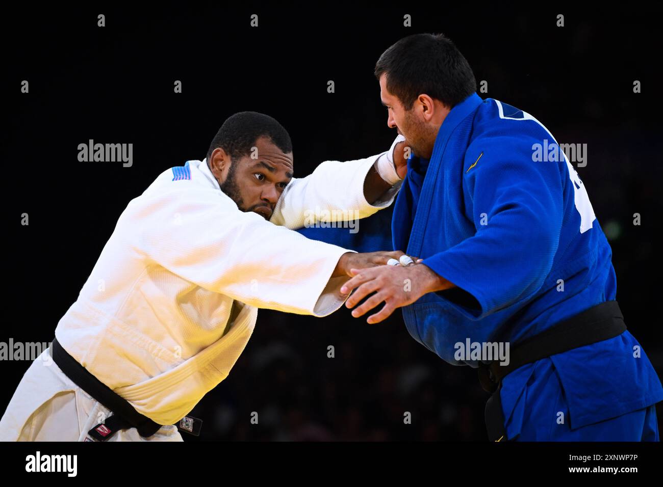 Andy Granda ( CUB ) vs Temur Ralhimov ( TJK ), Judo, Men +100 kg ...
