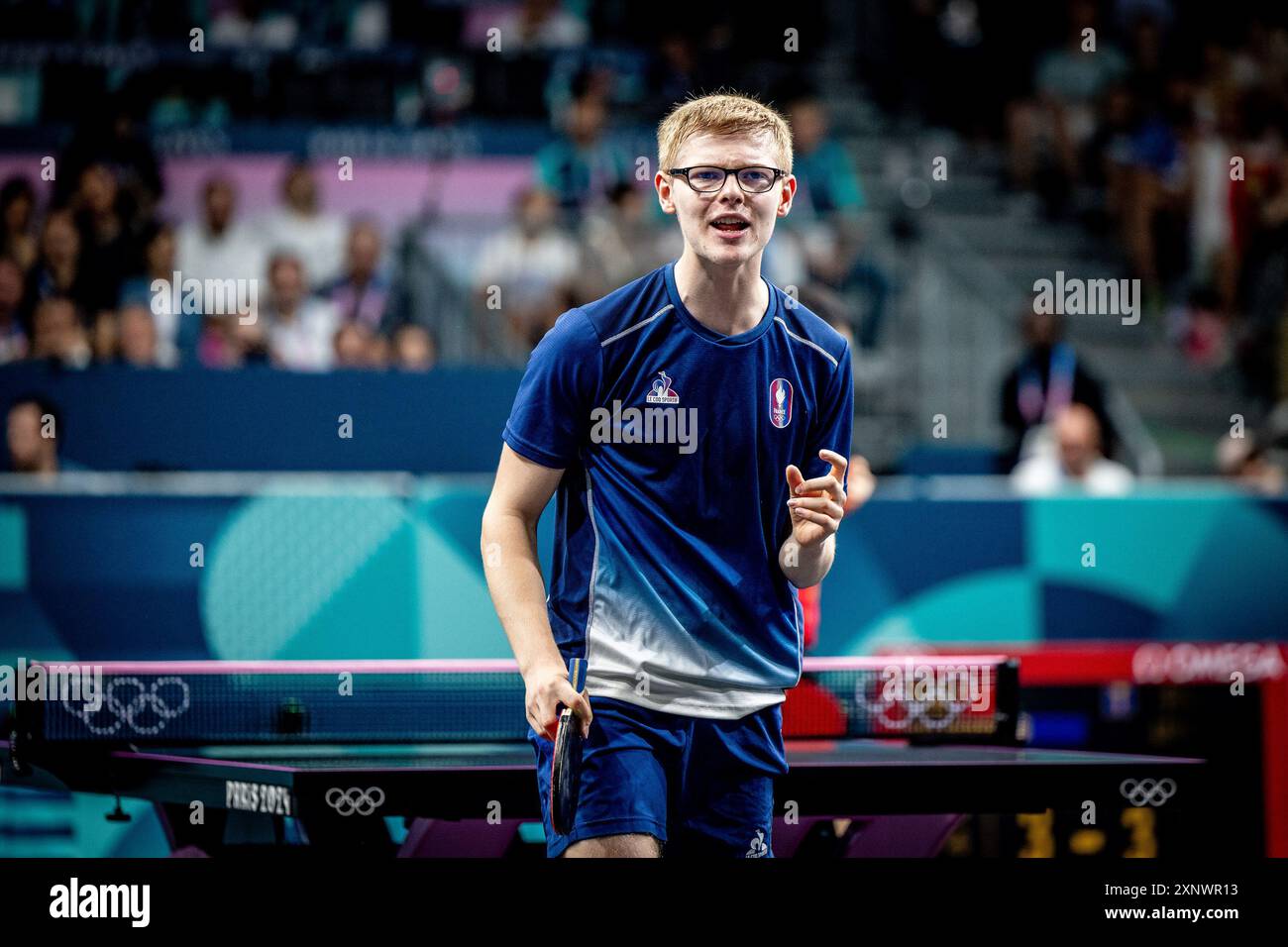 Felix Lebrun (FRA) im Halbfinale FRA, Olympische Spiele Paris 2024 ...
