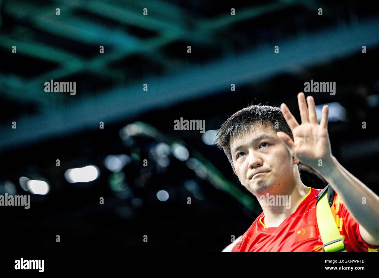 Fan Zhendong (CHN) im Halbfinale FRA, Olympische Spiele Paris 2024 ...