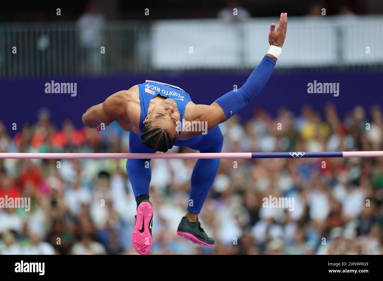 Paris, France. 2nd Aug, 2024. Ayden Owens-Delerme of Puerto Rico ...
