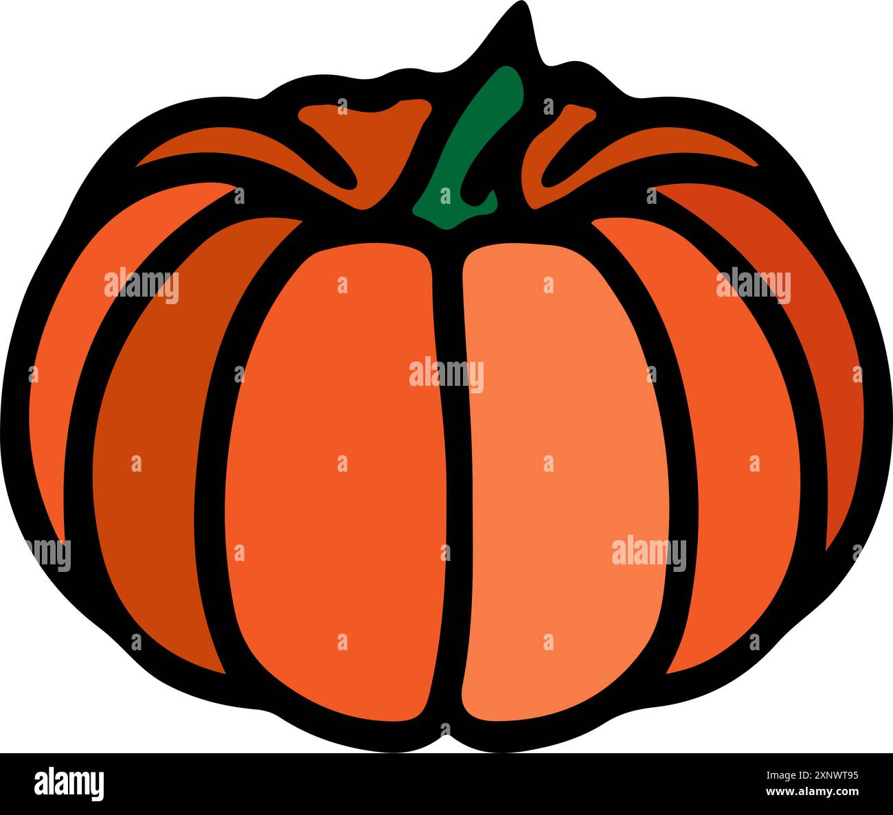 Halloween symbol, Thanksgiving vegetable pumpkin. Jack o lantern icon ...