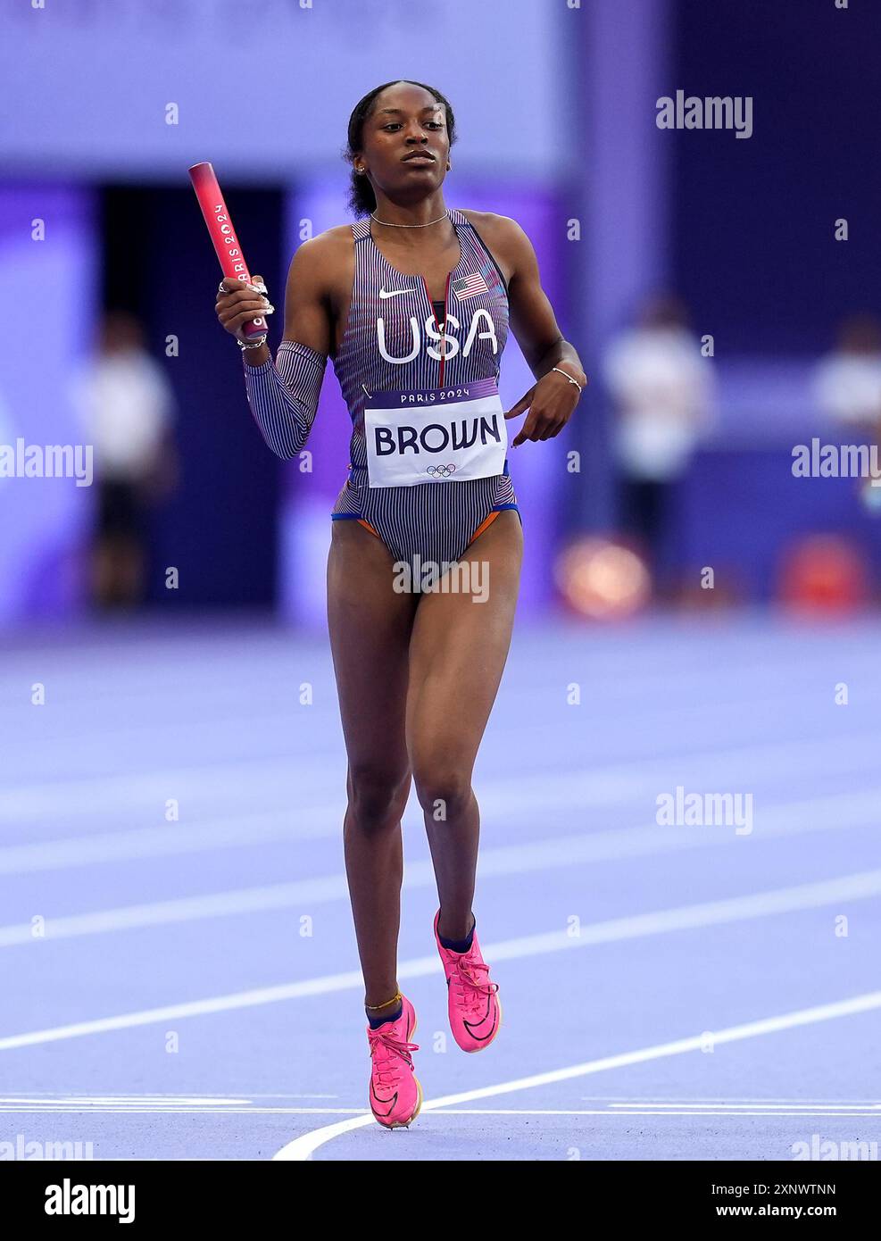 Kaylyn brown paris olympics hi-res stock photography and images - Alamy