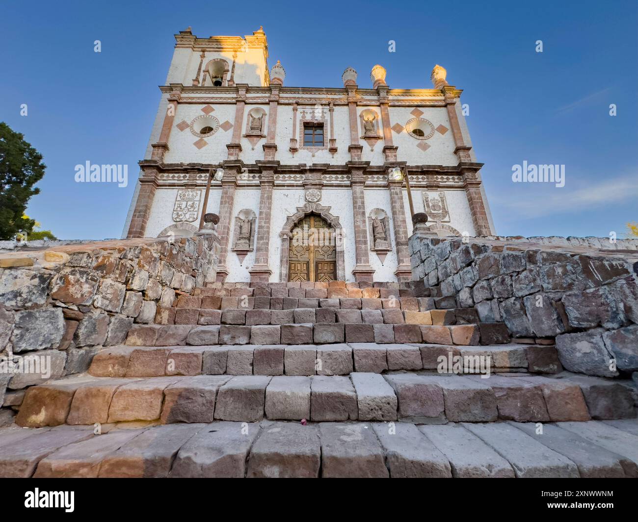 Mission San Ignacio Kadakaaman, founded by Jesuit missionaries in 1728 ...