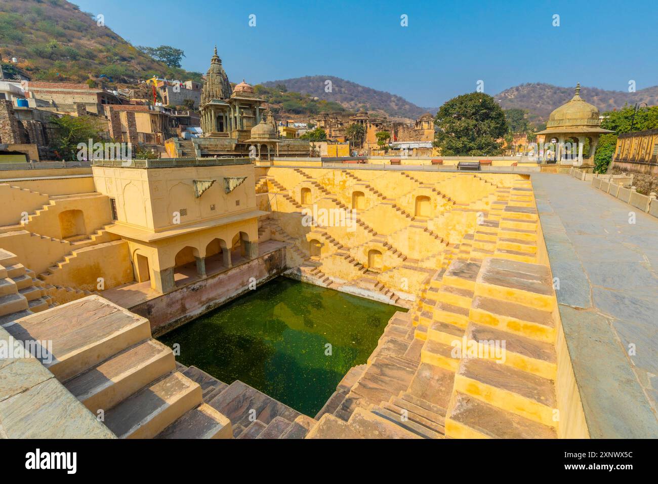 Panna Meena Ka Kund Step Well, Amer, Rajasthan, India, South Asia, Asia ...