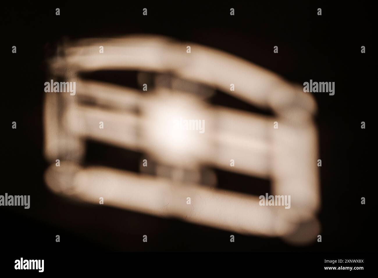 Refracted sunlight through stained glass window Stock Photo - Alamy