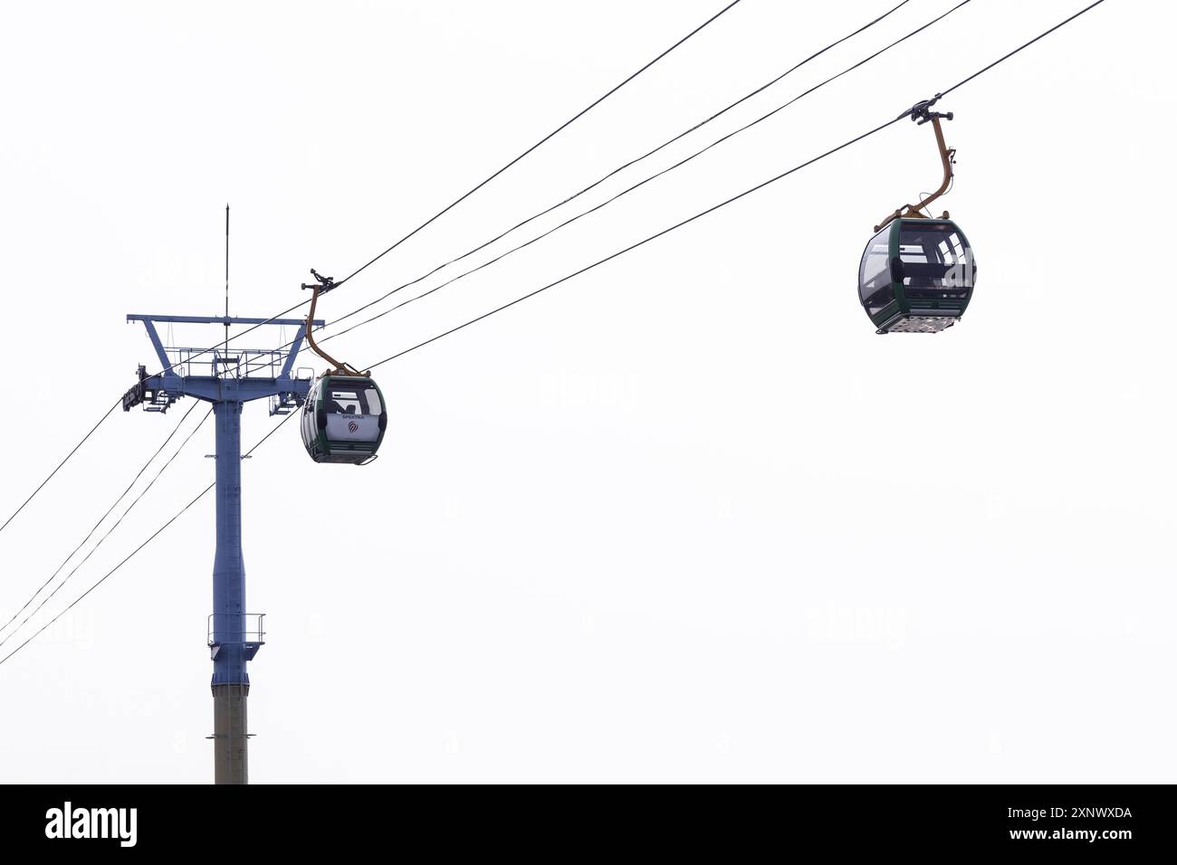 9 July 2017, Jakarta, Indonesia, South East Asia, Cable car on Ancol ...