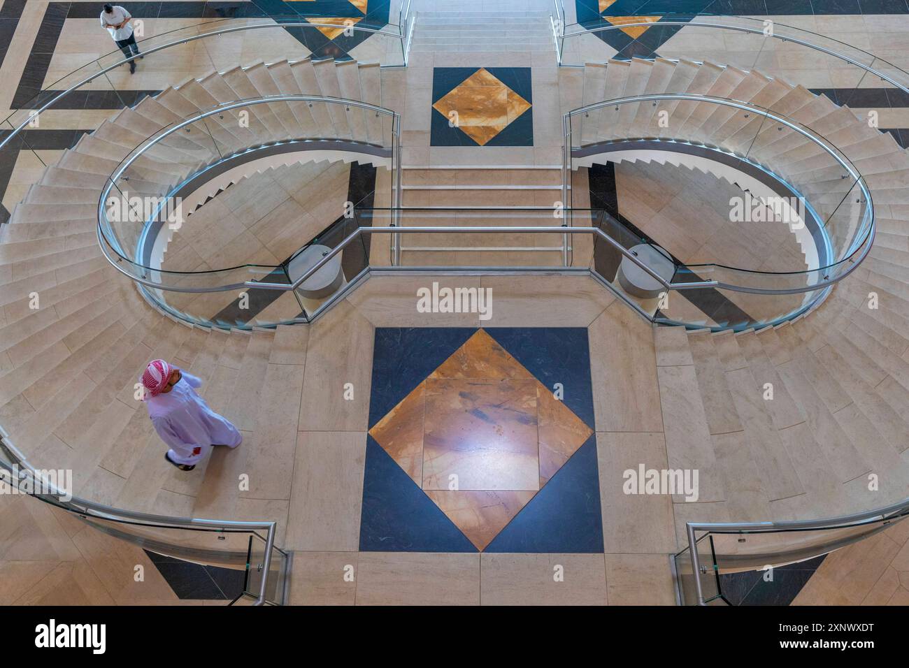 Interior of Museum of Islamic Art, Doha, Qatar, Middle East Copyright ...