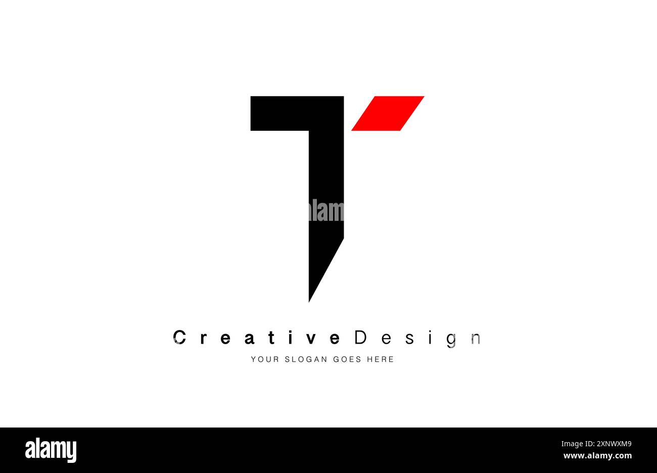 Sleek t symbol hi-res stock photography and images - Alamy