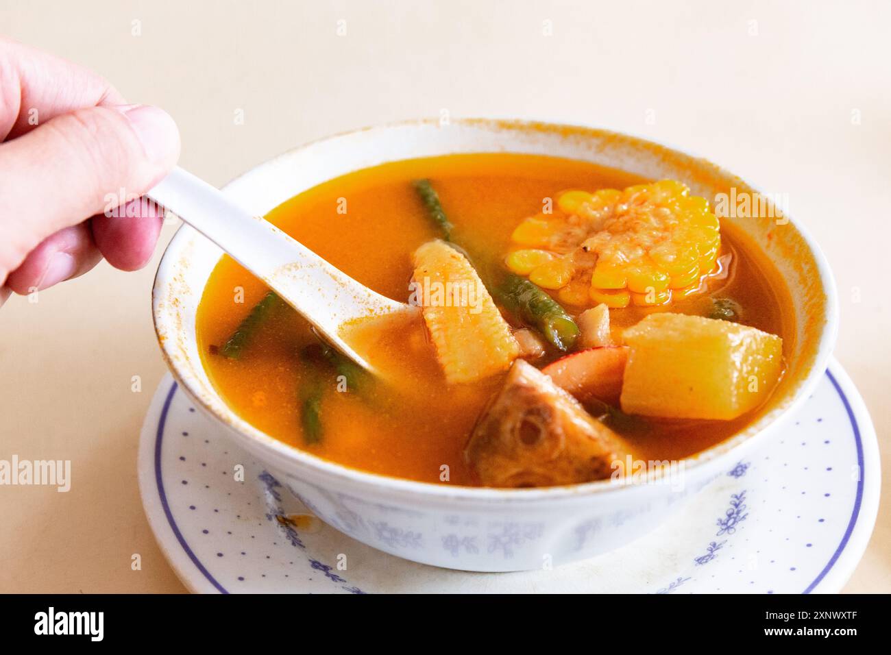 Jakarta, Indonesia, South East Asia, Sayur Asem, Indonesian Food at a ...