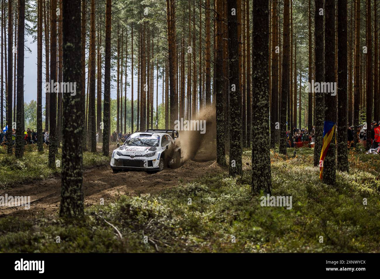 05 PAJARI Sami, MALKONEN Enni, Toyota GR Yaris Rally1, action during ...