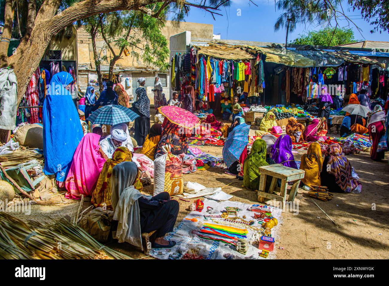 Goods for sale on the Monday market of Keren, Eritrea, Africa Copyright: MichaelxRunkel 1184 ...