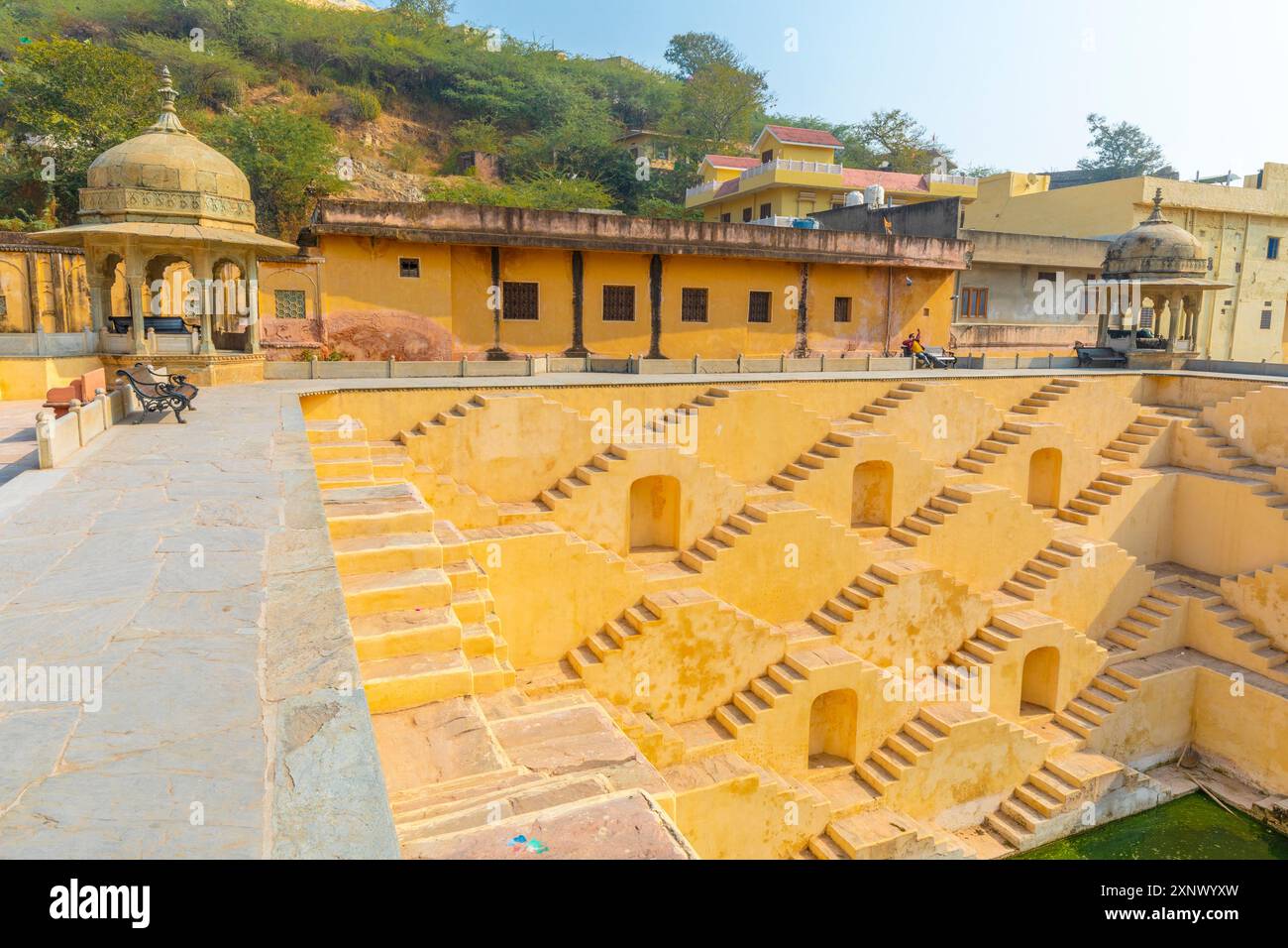Panna Meena Ka Kund Step Well, Amer, Rajasthan, India, South Asia, Asia ...