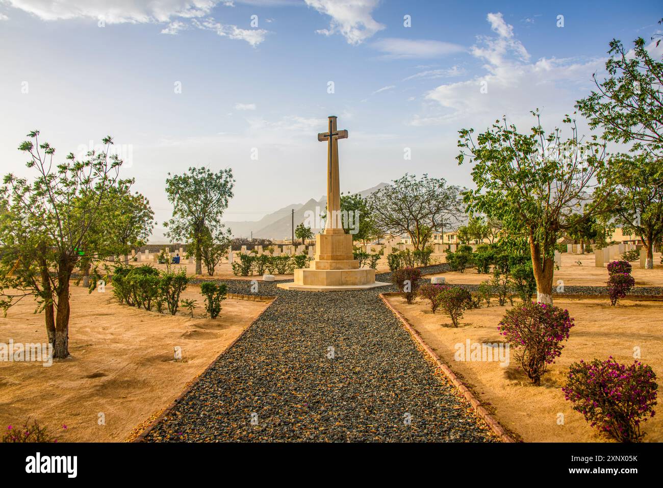 Commonwealth War Grave Cemetery, Keren, Eritrea, Africa Stock Photo - Alamy