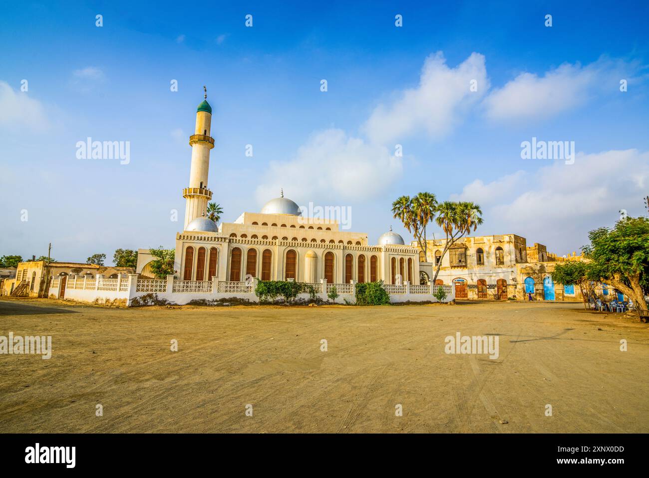 Main mosque in the old port town of Massawa, Eritrea, Africa, Africa ...