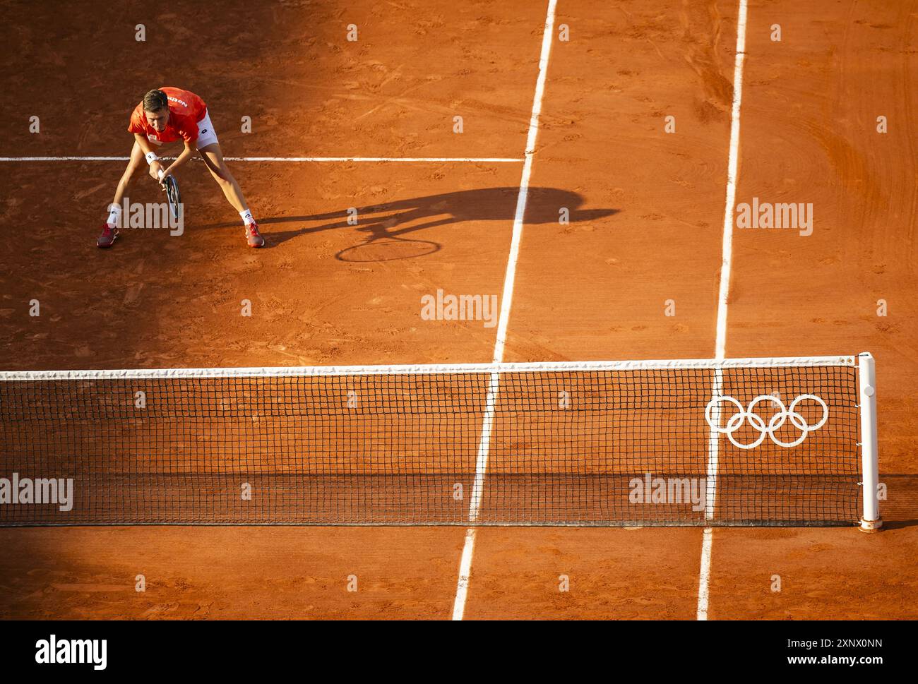 PARIS - Tennis players Wesley Koolhof and Demi Schuurs in action ...