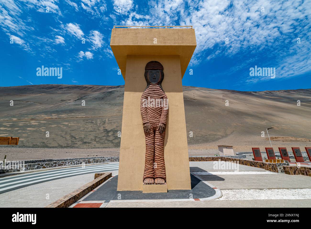 Monument, Chinchorro Mummies, UNESCO World Heritage Site, Camarones ...