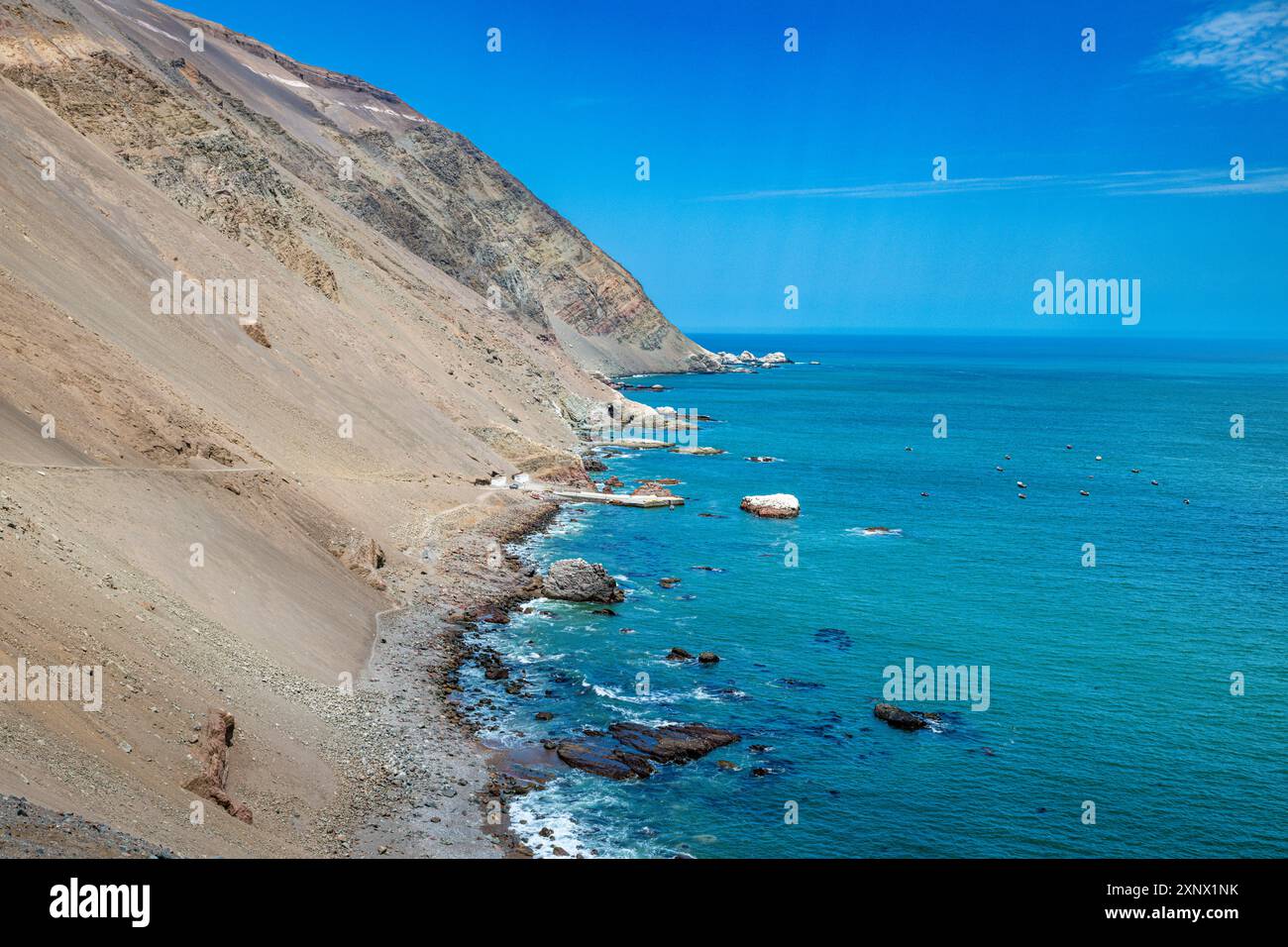 Coastline and recovery place of the Chinchorro Mummies, UNESCO World ...