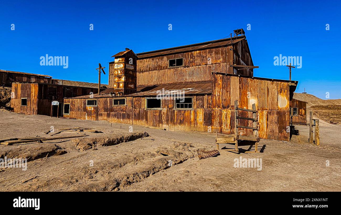 Humberstone Saltpeter Works, UNESCO World Heritage Site, northern ...